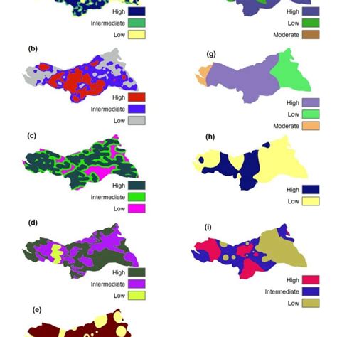 Shows Raster Maps With Their Classes A Surface Lineament Download Scientific Diagram