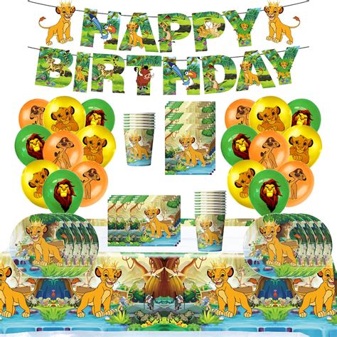Lion King Birthday Decorations Lion King Party Supplies Lion King