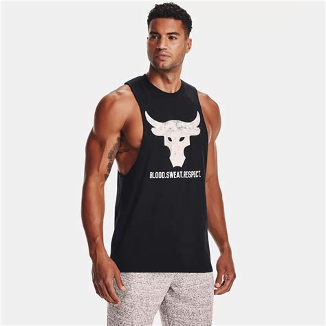 Tank Tops Under Armour Project Rock Brahma Bull Tank Clothing