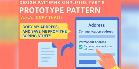 Design Patterns Simplified Part 8 Prototype Pattern Aka “copy