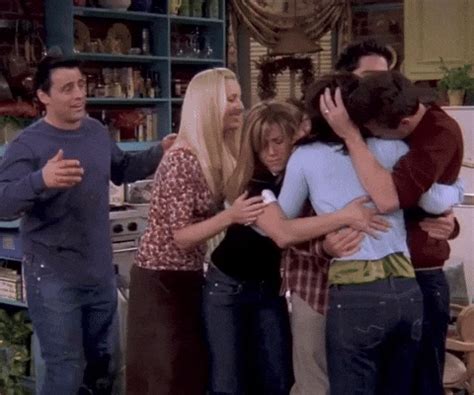 Group Of Friends Hugging 