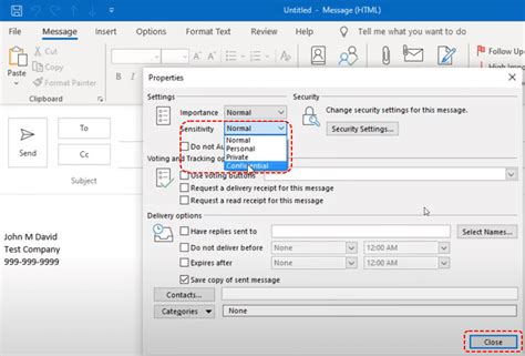 How To Set The Sensitivity Level On Outlook For More Secure Emails