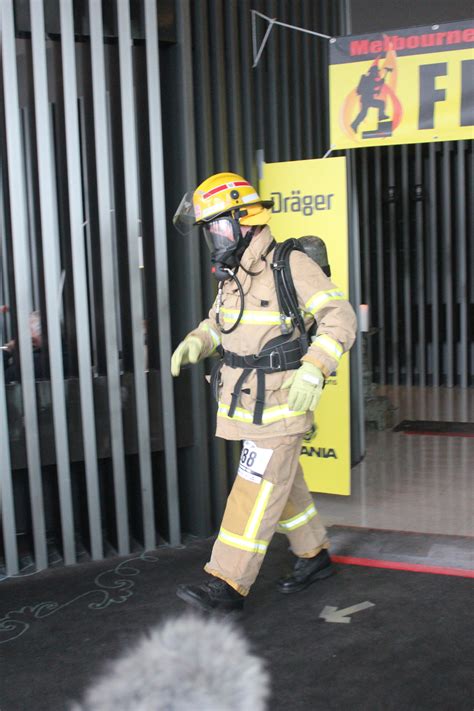 Andy Carlin Melbourne Firefighter Stair Climb