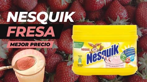 ¿dónde Comprar Nesquik De Fresa Más Barato Lo Más Vendido En Amazon