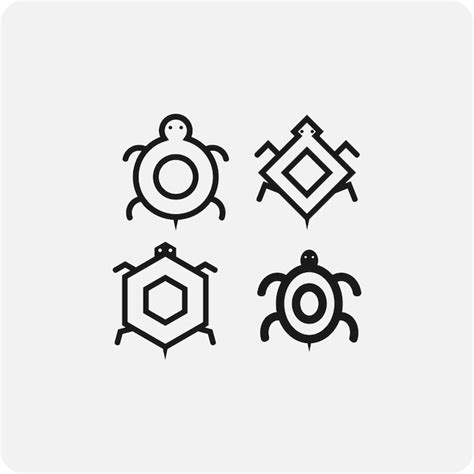 Premium Vector Turtle Logo Design Set Vector Images