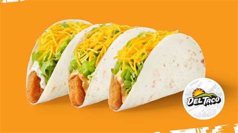 Del Taco Unveils 2 For 3 Crispy Chicken Tacos And Egg And Cheese