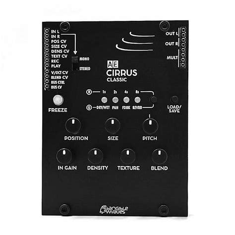 Tangible Waves AE Modular Cirrus Classic Granular Reverb UK