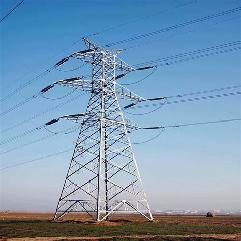 30 132kv Steel Power Transmission Line Tower Multi Circuit Transmission Line Tower Steel