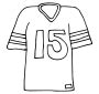 Jersey Picture For Classroom Therapy Use Great Jersey Clipart