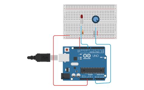 Circuit Design Light Tinkercad