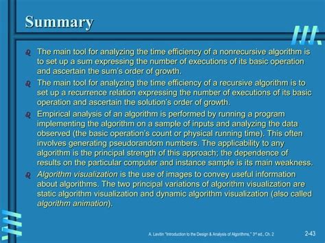 01 Fundamentals Of The Analysis Of Algorithm Efficiencypptx