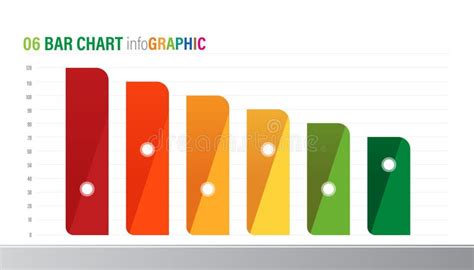 Bar Chart Infographics Business Data Visualization Vector Business