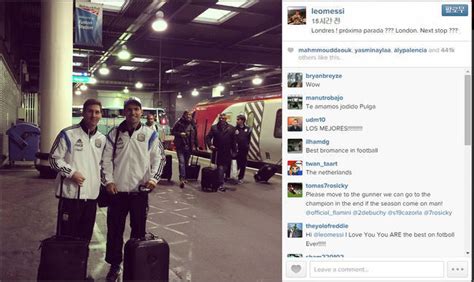 Sbs 스포츠 골프 뉴스 전체뉴스 메시 기차 타고 맨체스터 입성호날두와 맞대결 Sbs