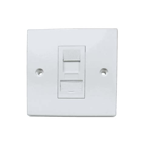 Cables Direct Ltd Cat Loaded Faceplate