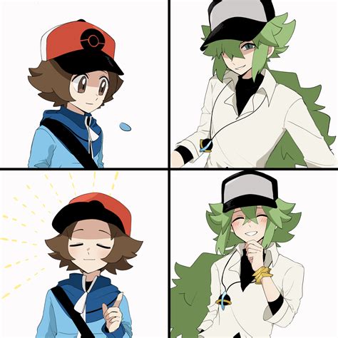 Suta 5255 Hilbert Pokemon N Pokemon Nintendo Pokemon Pokemon