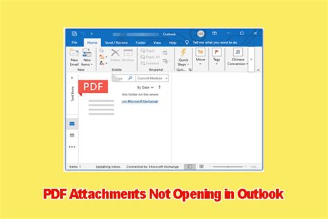 Instant Methods To Fix Pdf Attachments Not Opening In Outlook