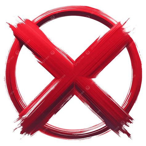Red X Clipart Free
