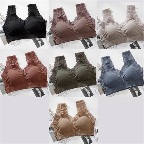 Badu Bg Дамски сутиени с големи размери Бельо Сутиен без кости Безшевни Push Up Сутиени Бельо