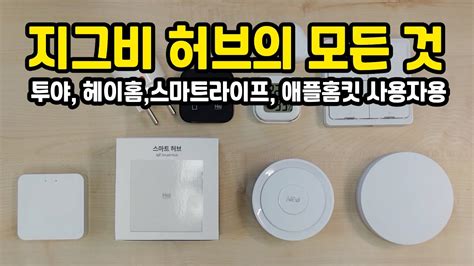 지그비 허브의 모든 것 투야 헤이홈 스마트라이프 애플홈킷지원 허브 Youtube