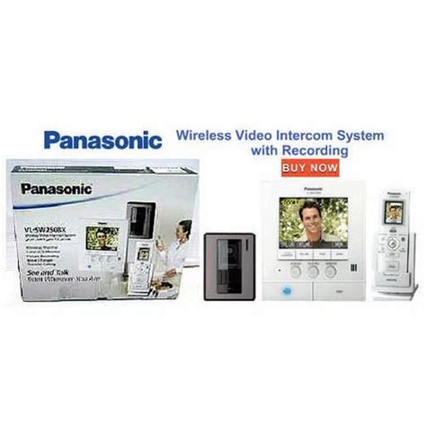 E Lock Connection Panasonic Wireless Video Intercom System At ₹ 10000