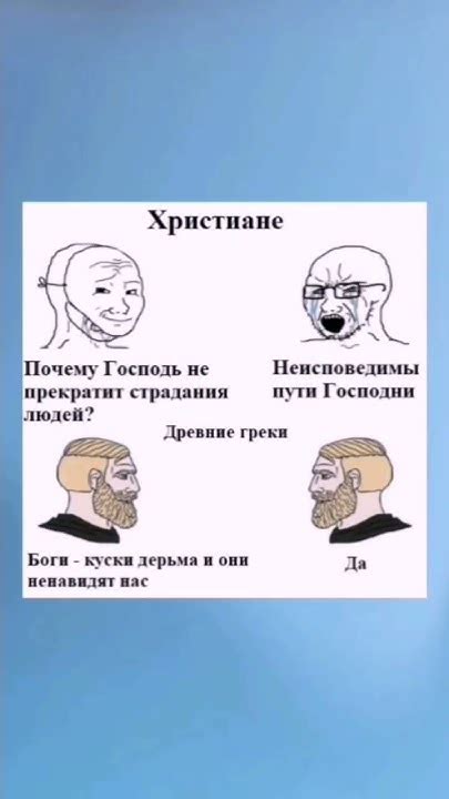 Религии в разные эпохи мем Youtube