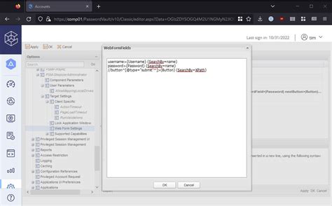 Creating A Cyberark Privileged Session Manager Connection Component For
