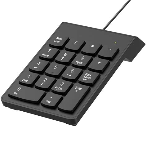 Usb Numeric Keypad Numpad Portable Slim Mini Number Pad Keyboard For Laptop Desktop Computer Pc