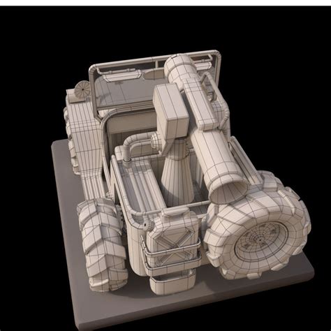 Metal Slug Jeep 3d Modeling 3d Model Cgtrader