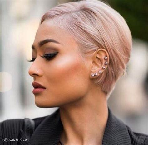 انواع مدل مو کوتاه دخترانه متناسب با استایل و فرم صورت ۲۰۱۹ ۹۸