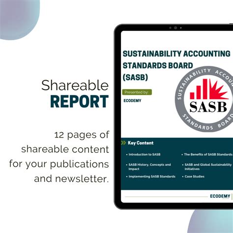 Sasb Standards Pdf Report The Ecodemy