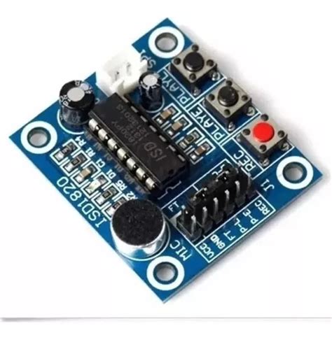 Módulo De Gravação Reprodução De Voz Isd1820 Para Arduino Mebuscar