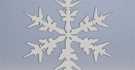 Snowflake 3 By Maverickr Download Free Stl Model