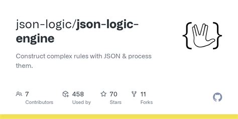 Github Json Logicjson Logic Engine Construct Complex Rules With