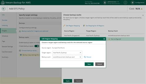 Enabling Additional Backup Copy Veeam Backup For AWS Guide