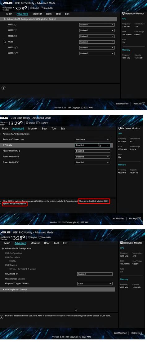 Solved How To Disable USB Power Page ASUS ZenTalk