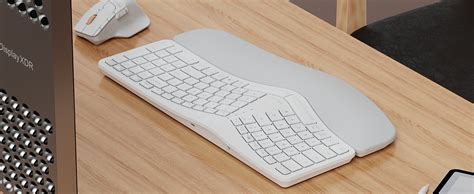 Delux Wireless Ergonomic Split Keyboard With Backlit And Palm Rest For Natural Typing And Reduce