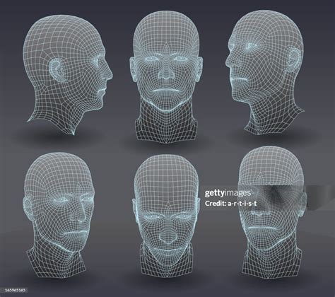 Three Dimensional Heads High Res Vector Graphic Getty Images