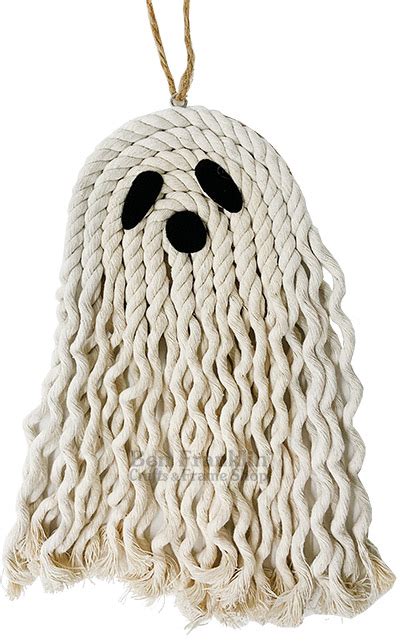 Diy Macramé Ghost Ben Franklin Crafts And Frame Shop