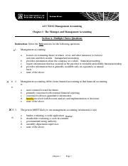Week 2 Tutorial Questions Chp 1 Pdf ACCT2112 Management Accounting