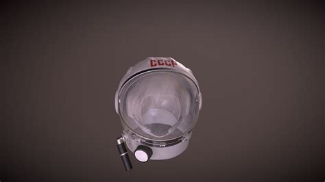 Cccp Space Helmet 3d Model By Andrea Zaccheo [515f07b] Sketchfab