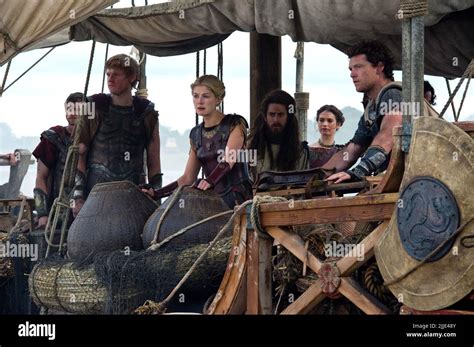 Rosamund Pike Toby Kebbell Sam Worthington Wrath Of The Titans Stock Photo Alamy