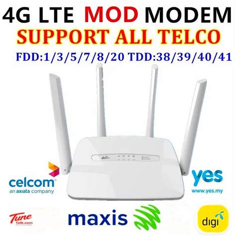 C Smart Router G LTE CPE Router Modem Unlocked Unlimited Hotspot Wifi Tethering Sim Card
