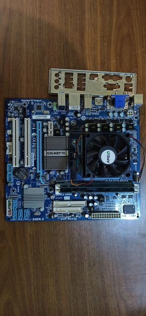 Płyta główna Gigabyte GA-MA74GM-S2H + athlon + 4Gb - 12696748448 ...