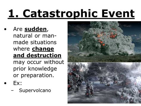 Catastrophic Events
