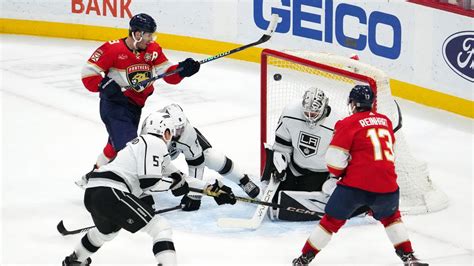 Гол секунда преди края на продължението донесе победа на Флорида над Кингс Вегас спечели