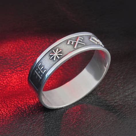 Latvian Symbols Ring Etsy