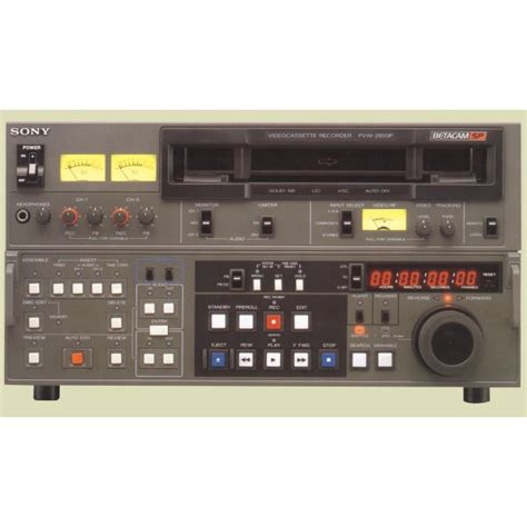 Sony Pvw 2800p Betacam Sp Video Cassette Recorder And Editor