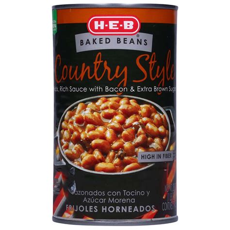 H E B Country Style Baked Beans Fig App