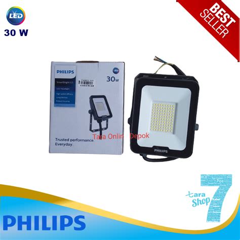 Philips Lampu Sorot Led Floodlight Watt Bvp G Warna Putih Lazada Indonesia