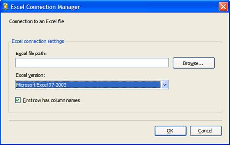 Net 40 Ssis Excel Source Connection What Does It Use To Read Excel